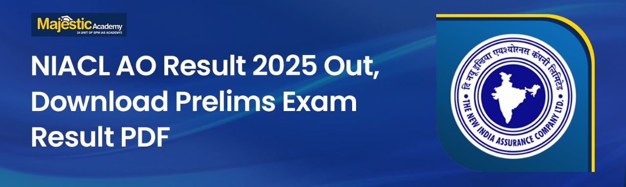 NIACL AO Result 2025 Out – Download Prelims Result PDF