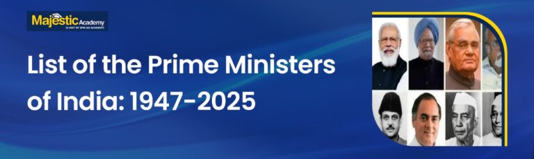 List of Prime Ministers of India from 1947 to 2025